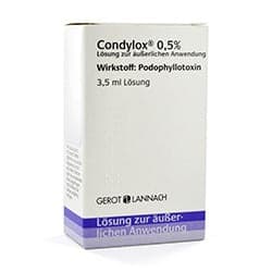 Condylox Feigwarzen Lösung kaufen | Online Rezept inklusive