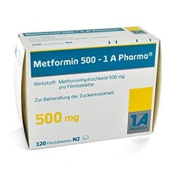 Metformin online kaufen - mit Rezept von Arzt