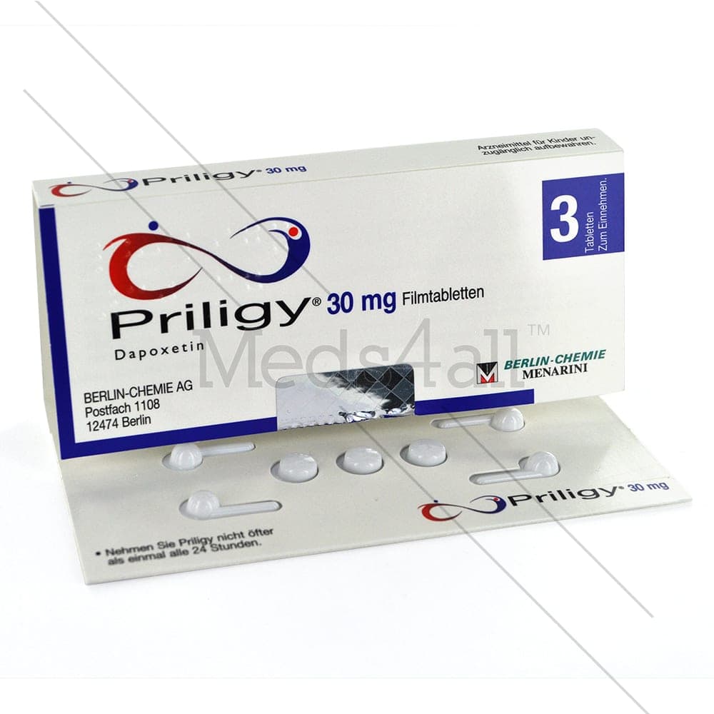 Priligy (Dapoxetin) online kaufen - mit Rezept von Arzt