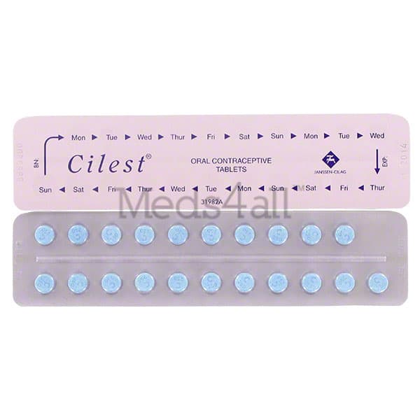 Acheter Cilest en ligne • Pilule contraceptive • Meds4all®