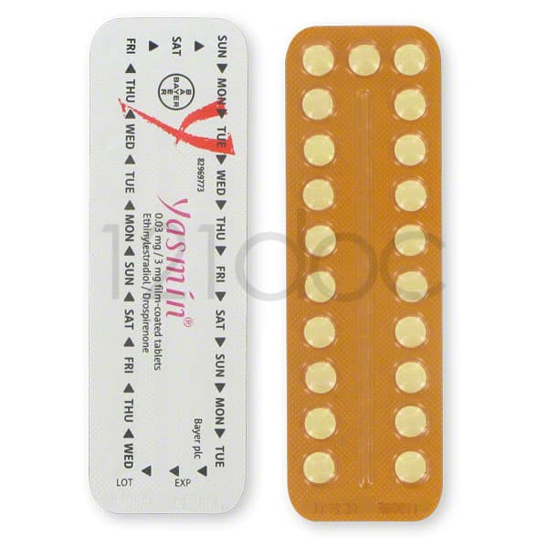 Acheter Yasmin en ligne • Pilule contraceptive • Meds4all®