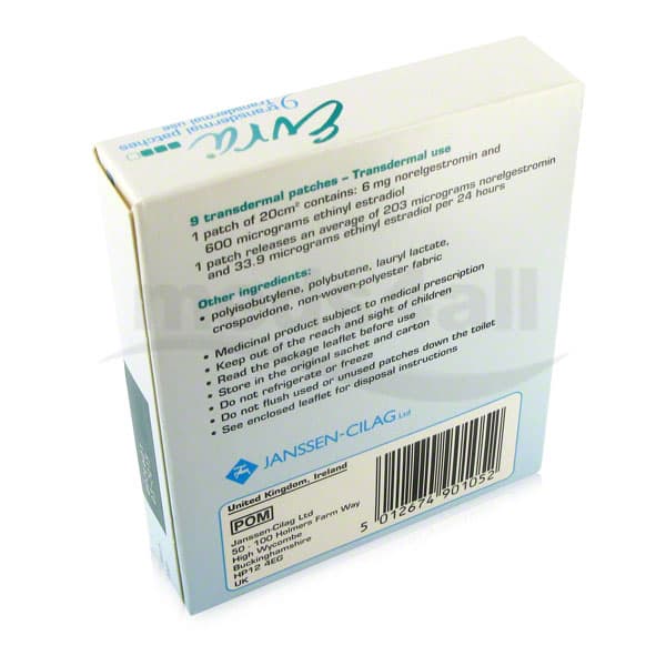 Acheter Evra patch contraceptif en ligne • Livraison 24H • Meds4all®